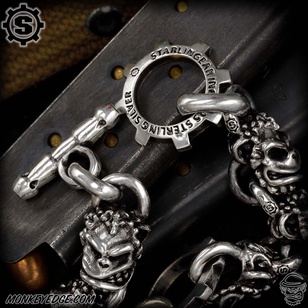 Monkey Edge - Starlingear Bracelet: Monkey Edge - Silver