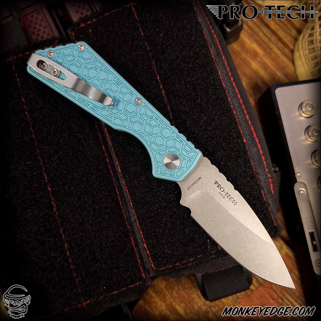 Monkey Edge - Pro-Tech Knives: Strider PT Auto - Stonewashed/Tiffany ...