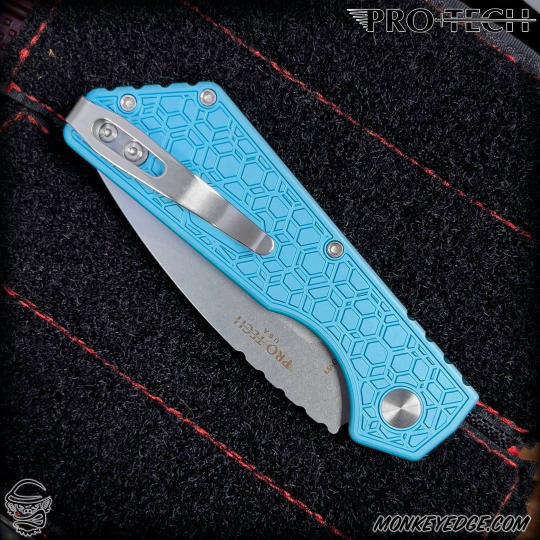Monkey Edge - Pro-Tech Knives: Strider PT Auto - Stonewashed/Tiffany ...