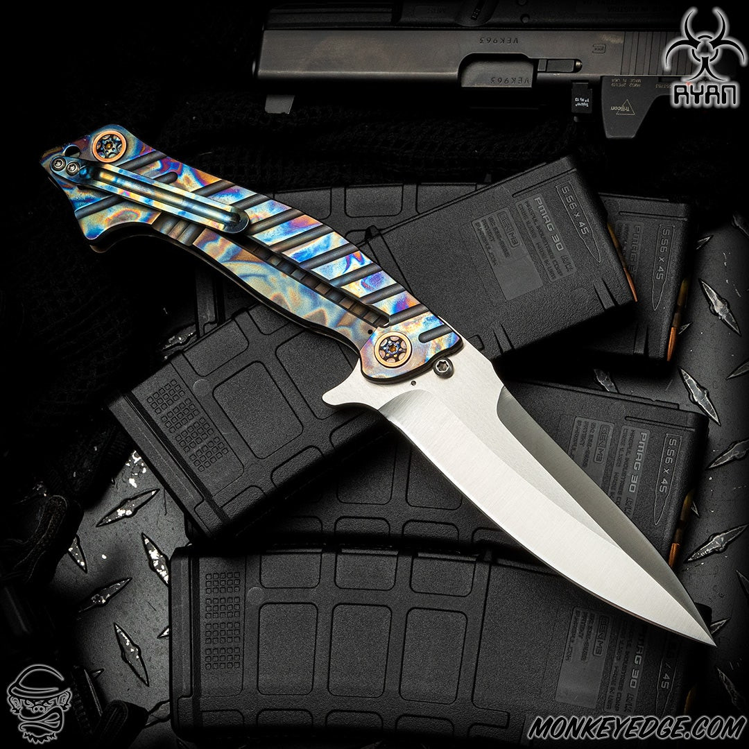 Monkey Edge - Steve Ryan: Saber Fatty - Satin/Flamed