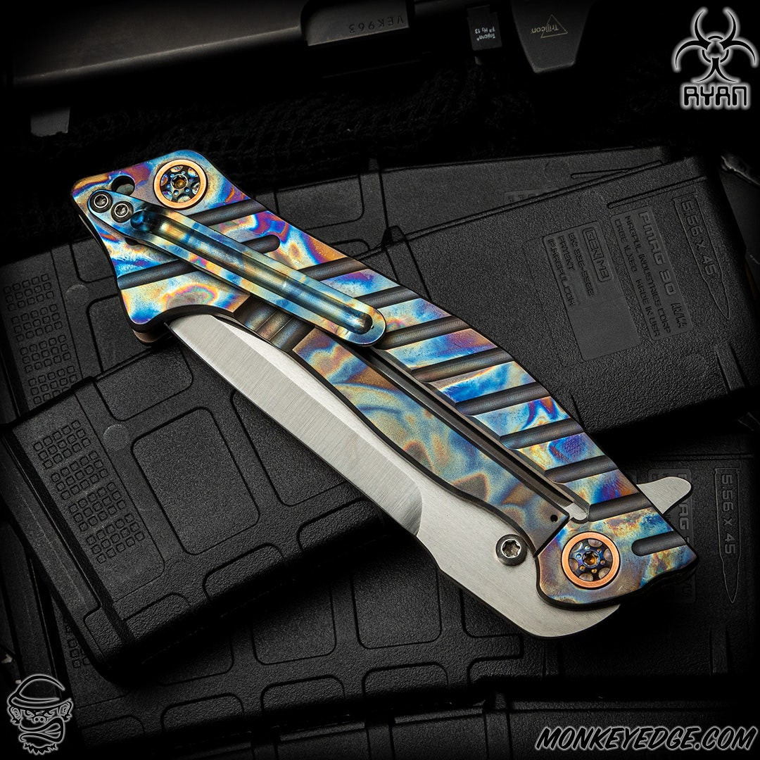 Monkey Edge - Steve Ryan: Saber Fatty - Satin/Flamed