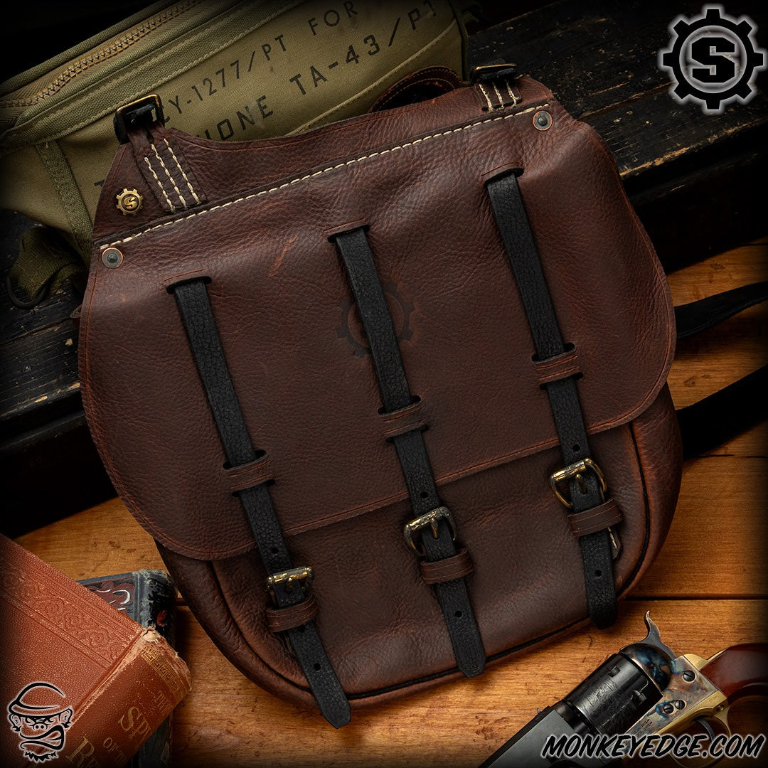 Monkey Edge - Starlingear Leather Cavalry Bag Satchel