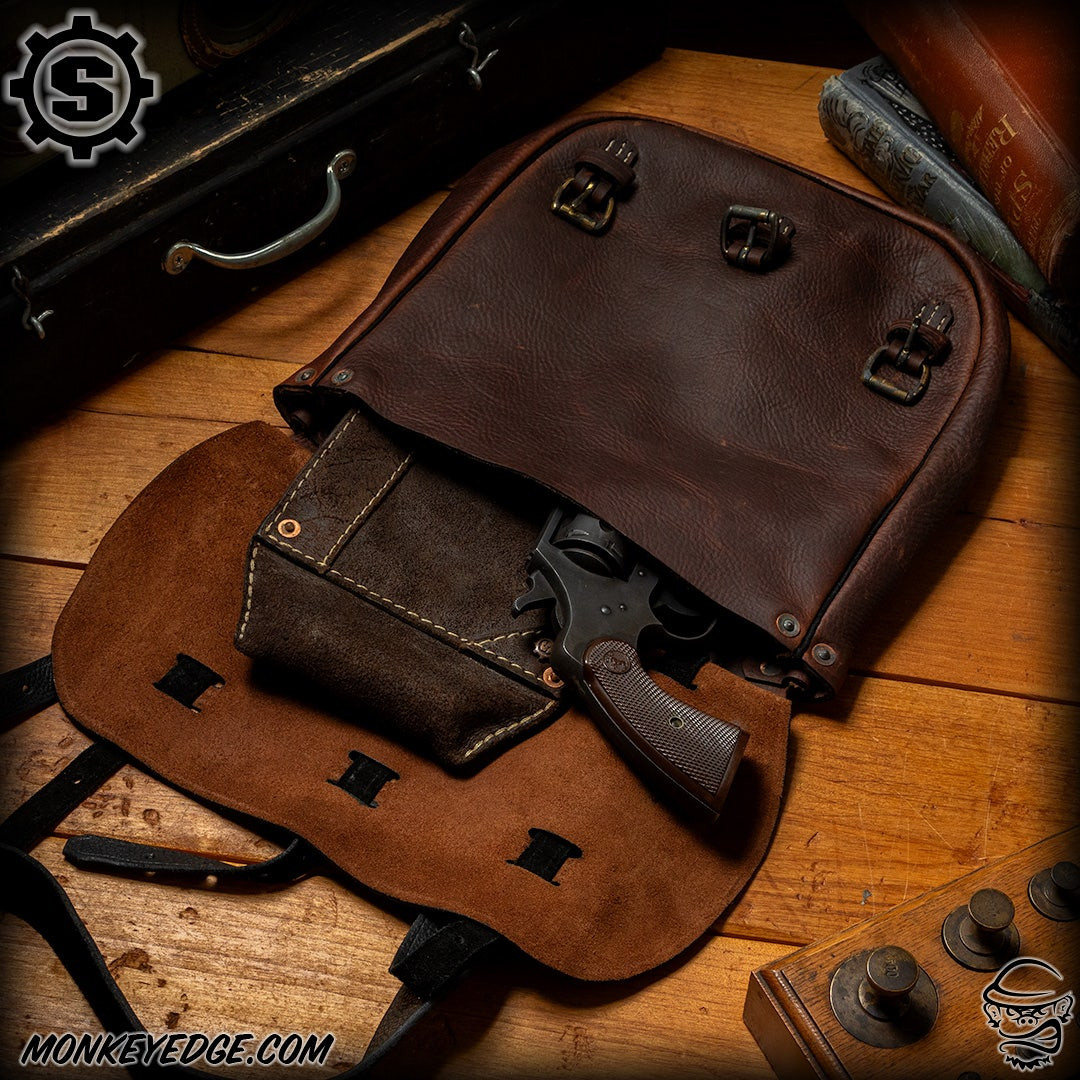 Monkey Edge - Starlingear Leather Cavalry Bag Satchel
