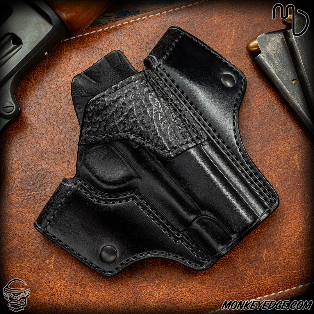 Monkey Edge - Del Fatti Leather: LP-HTL Holster - 1911 Commander ...