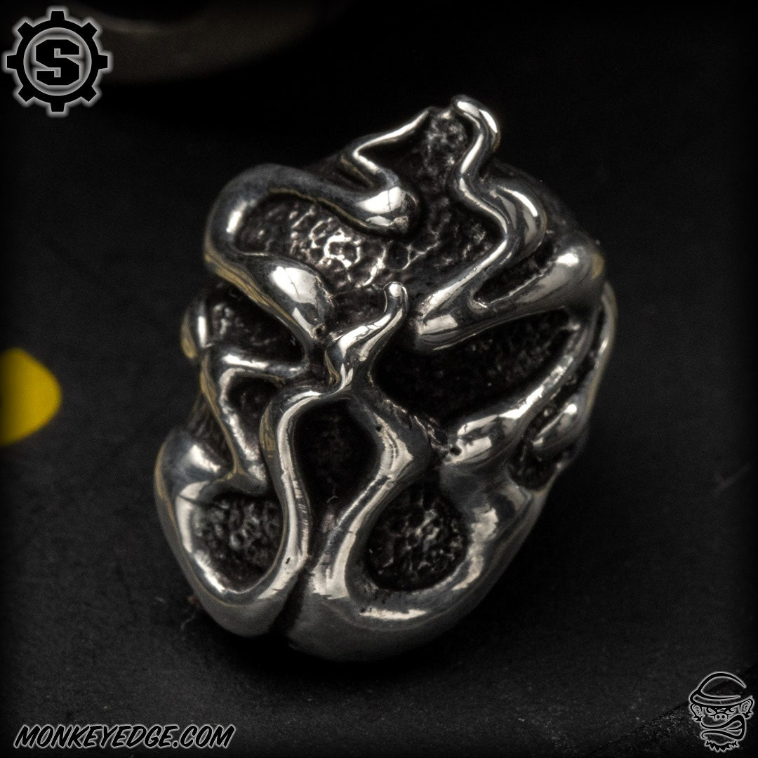 Monkey Edge - Starlingear Bead: Vapor - Silver