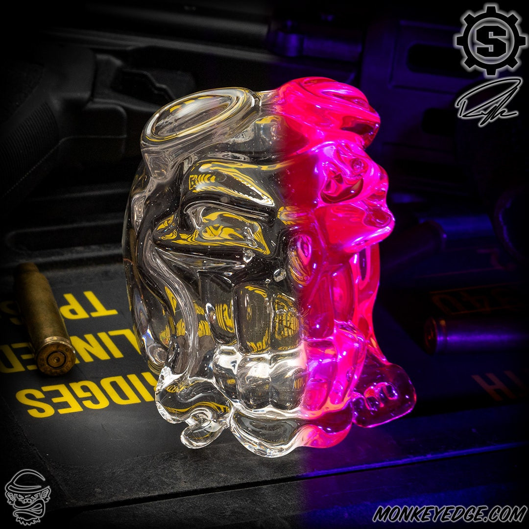 Monkey Edge - Starlingear: Ryk Maverick Custom Uranium Gunner - Clear/Pink