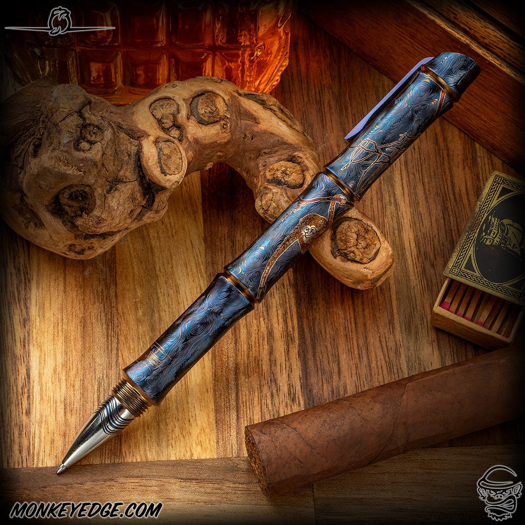 Monkey Edge - Dmitry Streltsov Pen: Kamikaze - Monkey and Moon