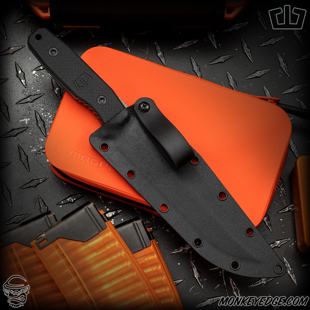 Monkey Edge - Blackside Customs Rogue 1 w/Saw Teeth - Gray Matter/Black