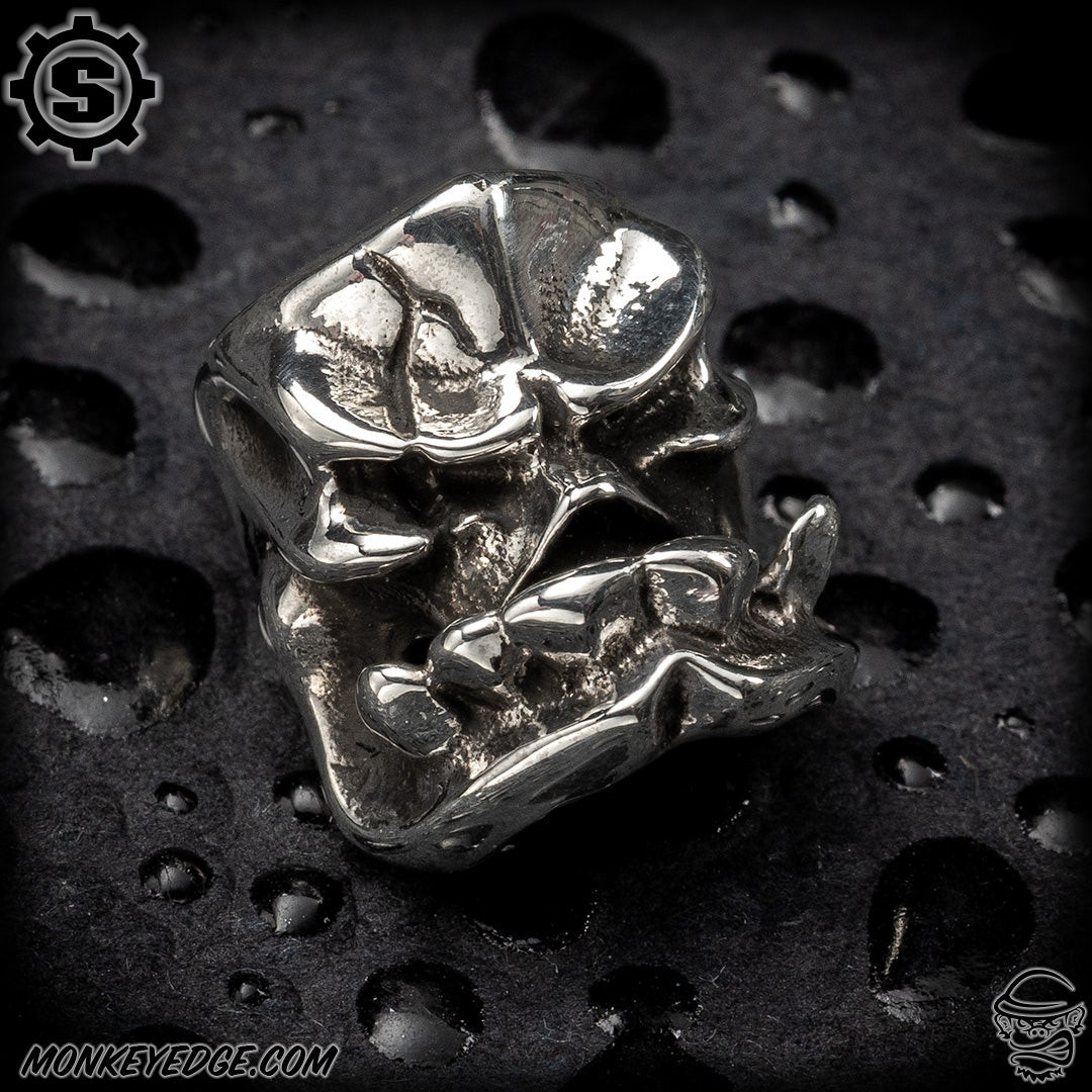 Monkey Edge - Starlingear Bead: Kamikaze Goon - Silver