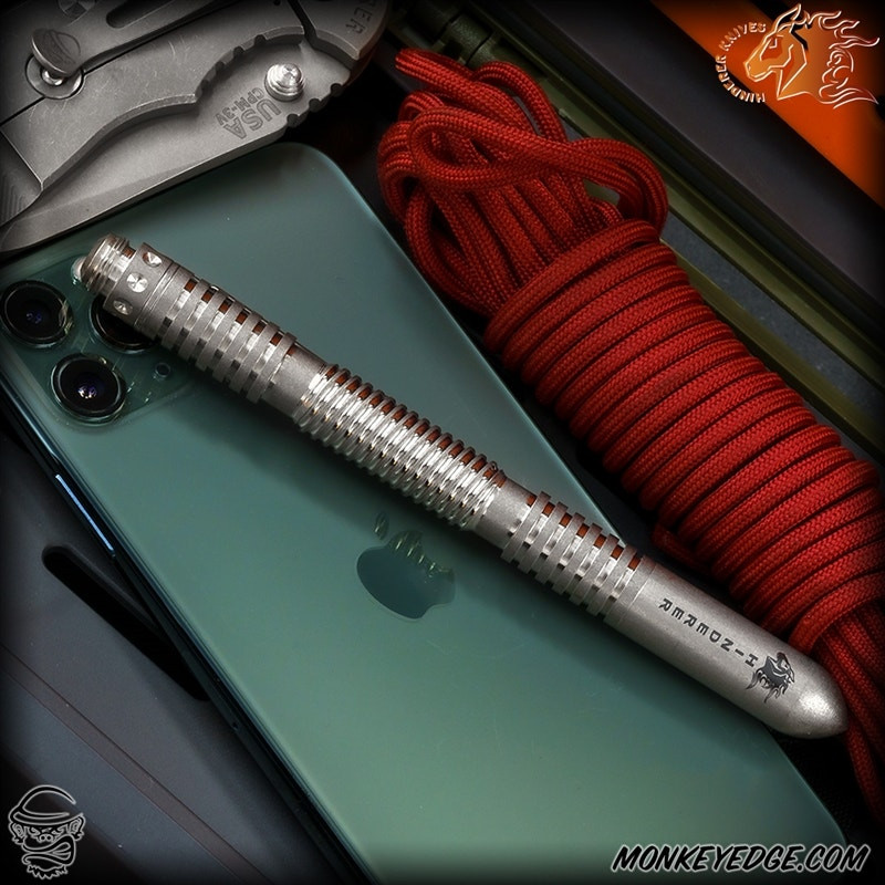 Monkey Edge - Hinderer Pens: Extreme Duty Modular - Titanium Spiral