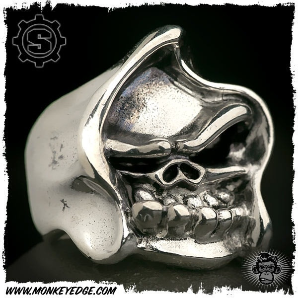Monkey Edge - Starlingear Ring: Bruiser Reaper Puncher - Silver