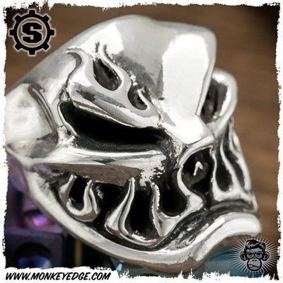 Monkey Edge - Starlingear Ring: Spitfire Puncher - Silver