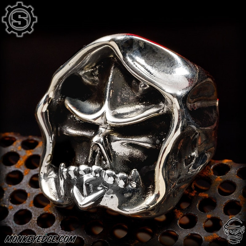 Monkey Edge - Starlingear Ring: Devil Kaze Reaper Puncher - Silver