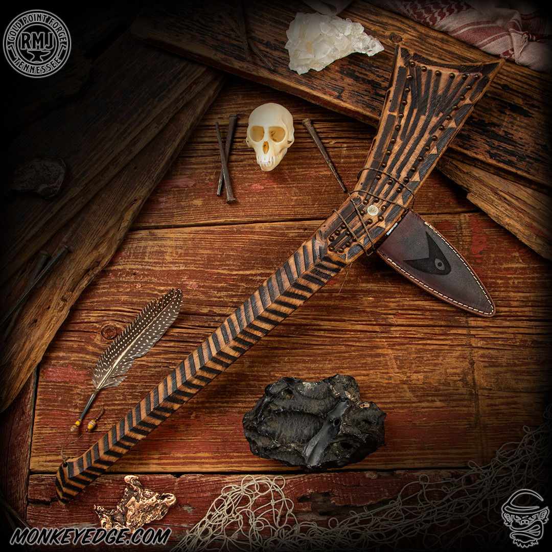 Monkey Edge - RMJ Tactical: Gold Point Gun Stock War Club - File Branded
