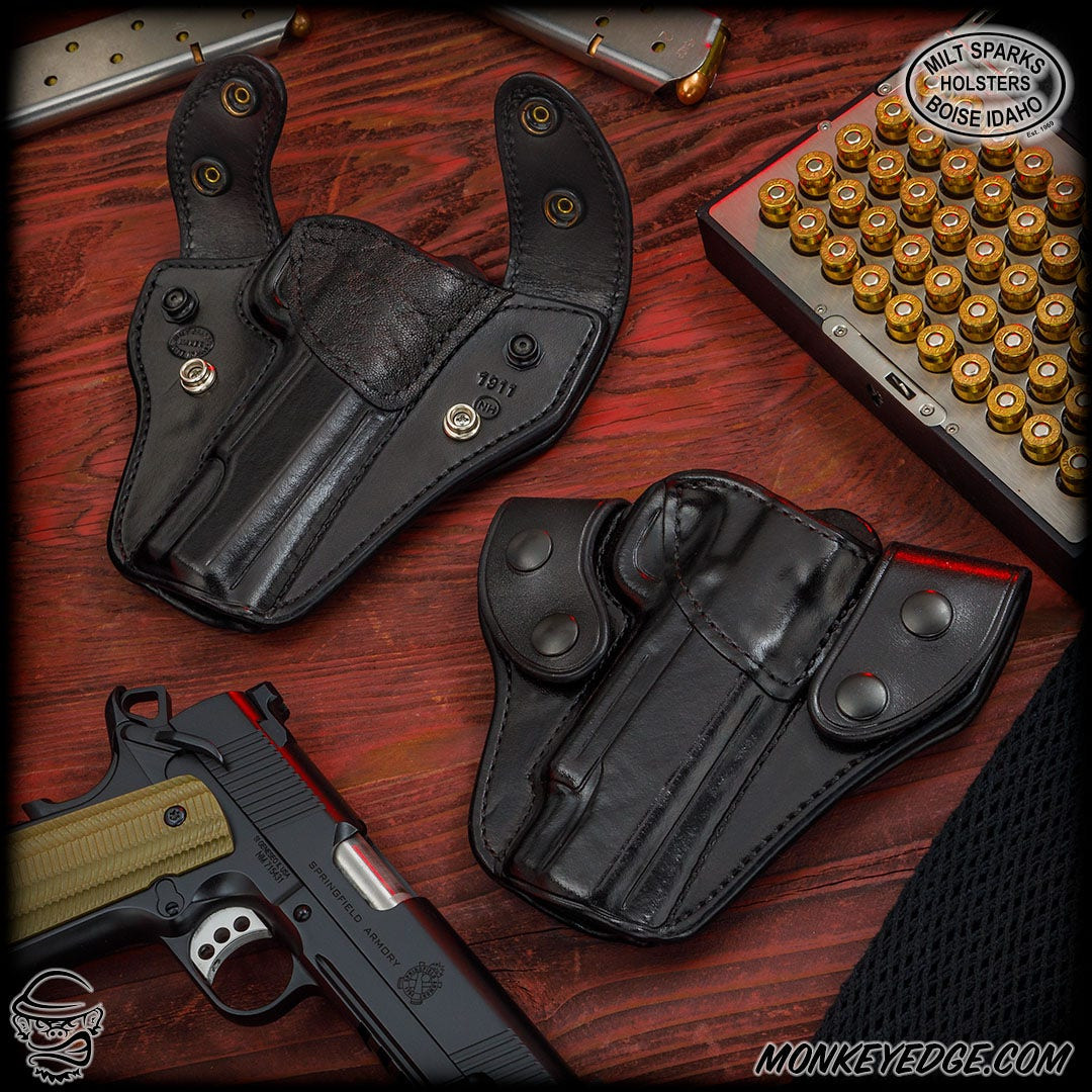 Shop by Maker - Milt Sparks Holsters - Monkey Edge