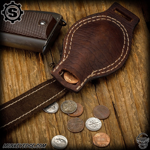 Monkey Edge - Starlingear Detroit Lemon Drop Coin Bag - Brown