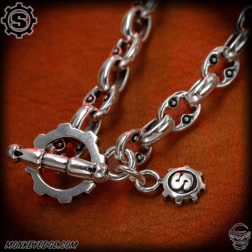 Monkey Edge - Starlingear Chain: Microline Caviar Link 24 Inch - Silver