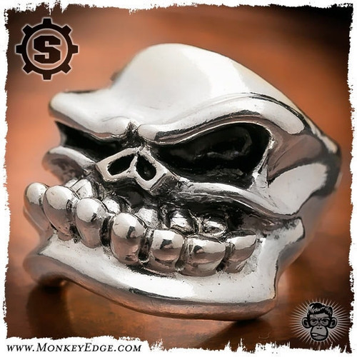 Monkey Edge - Starlingear Ring: Bruiser Puncher - Silver