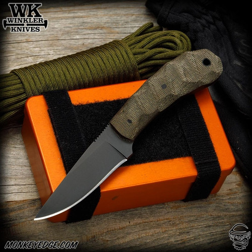 Monkey Edge: Winkler Knives Fixed: SD-2 (Original Tapered Tang Version)