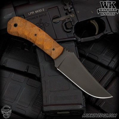 Monkey Edge - Winkler Knives Fixed: Blue Ridge Hunter