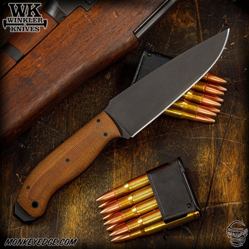 Monkey Edge - Winkler Knives Fixed: Drop Point Crusher