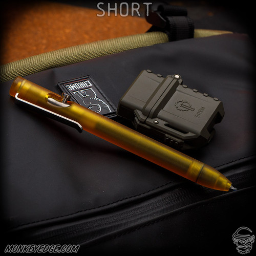 Monkey Edge - Tactile Turn: Bolt Action Pen - Ultem Natural