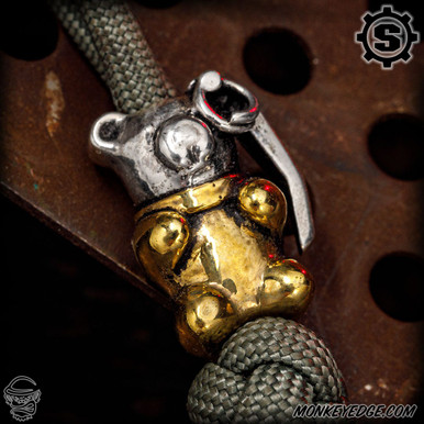 Monkey Edge - Starlingear Bead: Gummy Bang - Silver/Brass