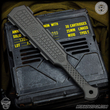 Monkey Edge - RMJ Tactical: Gold Point Cyberpunk War Club - Tungsten