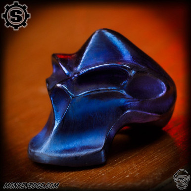 Monkey Edge - Starlingear Bead: Stealth Blade - Titanium Blue Satin