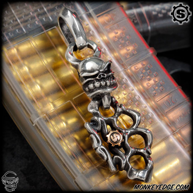 Monkey Edge - Starlingear Pendant: Bruiser w/Reaper Knuckles - Silver ...