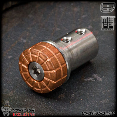 Monkey Edge - Fellhoelter TiBolt FAP Cap - Copper/Titanium Monkey Edge ...
