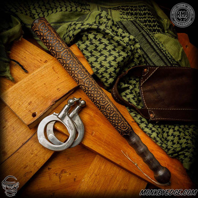 Monkey Edge - RMJ Tactical: Gold Point Billy Club - Celtic Brown