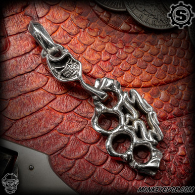 Monkey Edge - Starlingear Pendant: Reaper w/Reaper Knuckles - Silver
