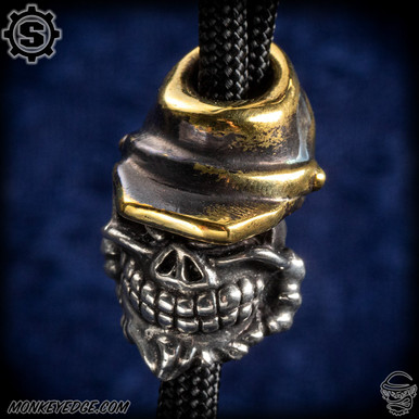 Monkey Edge - Starlingear Bead: Rebel Slickster - Silver/Brass