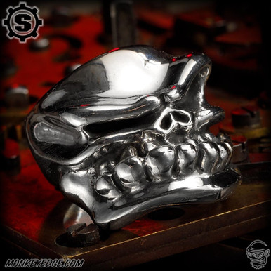 Monkey Edge - Starlingear Ring: Bruiser Puncher - Silver