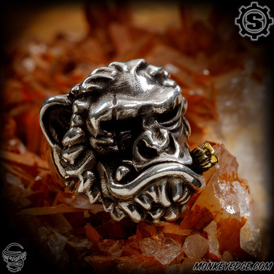 Monkey Edge - Starlingear Ring: The Boss Chimp Styler II - Silver/Brass