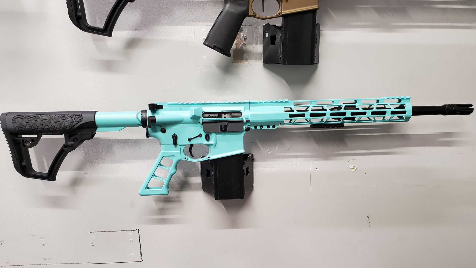 Tiffany Blue AR-15 RIFLE