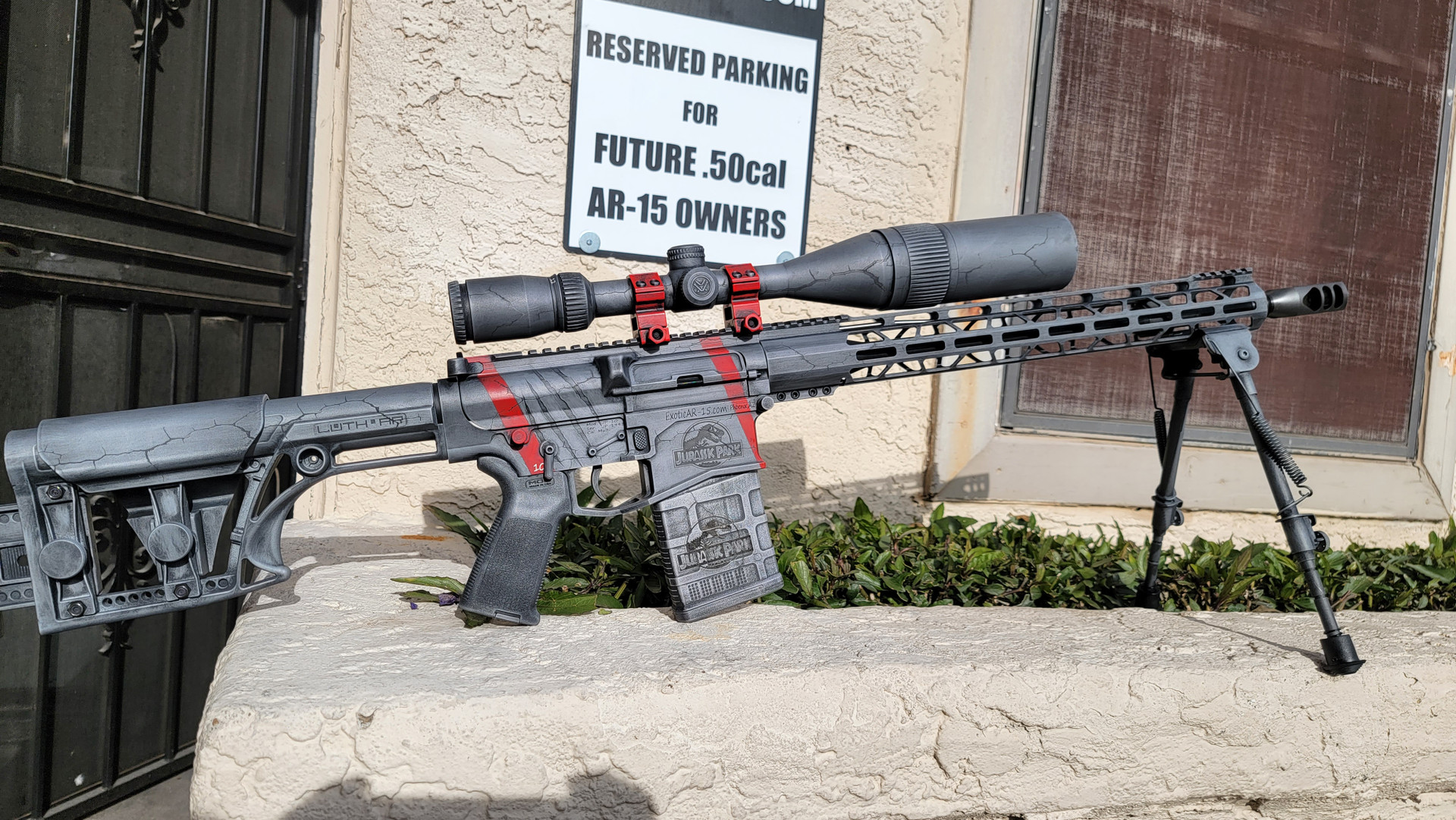 JURASSIC PARK 308 SNIPER RIFLE