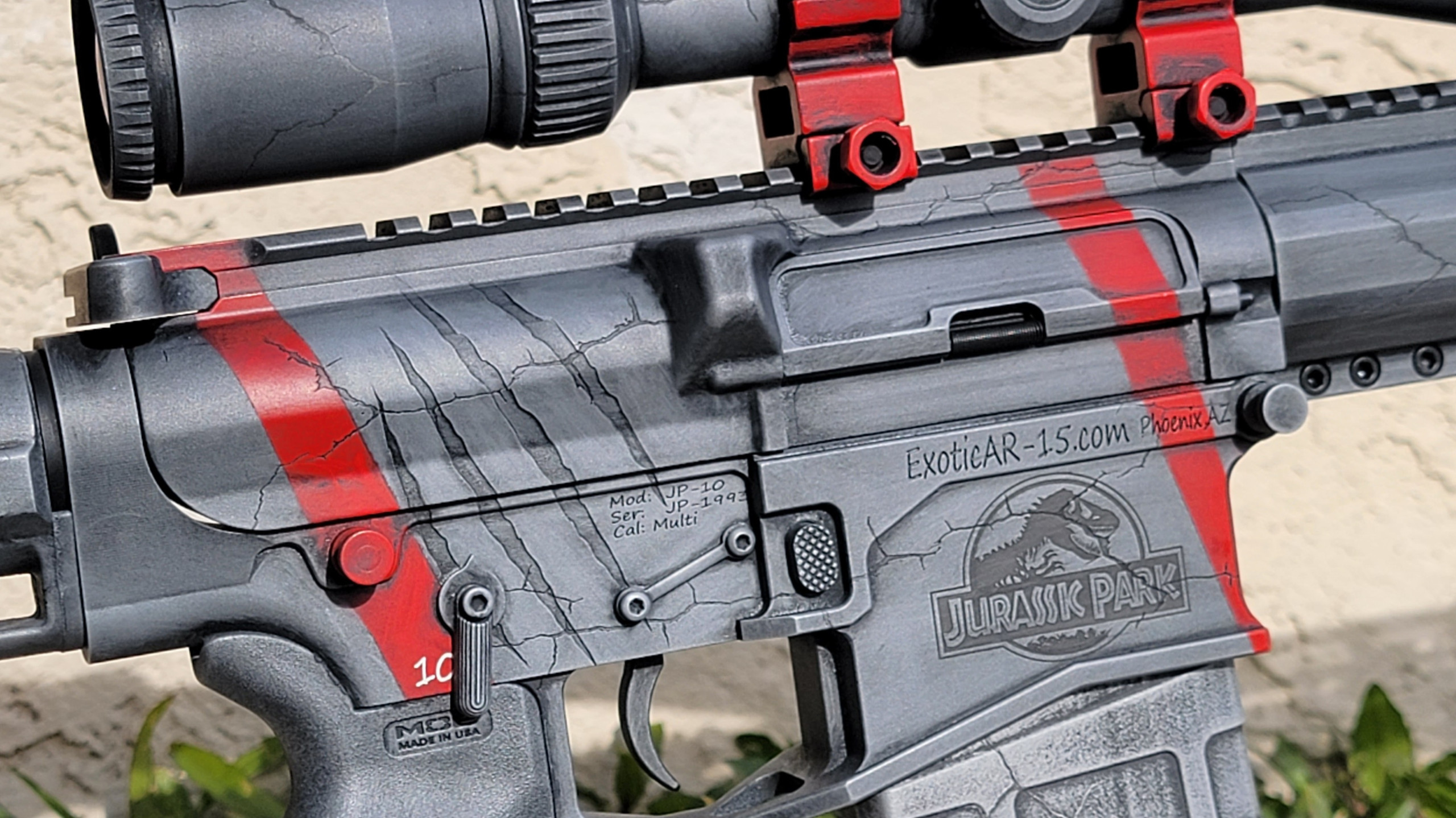 DEADPOOL THEMED 50 CAL RIFLE KIT