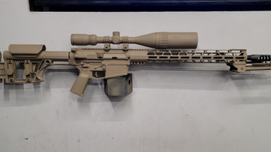 COYOTE TAN AR-10 SNIPER RIFLE
