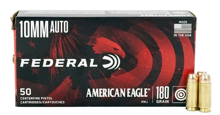 Federal American Eagle 10mm Auto FMJ 180 gr 50 rounds