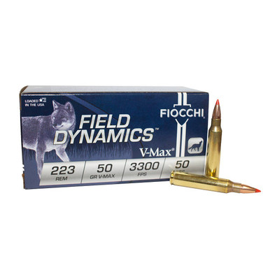 Fiocchi 223 REM 55GR V-Max