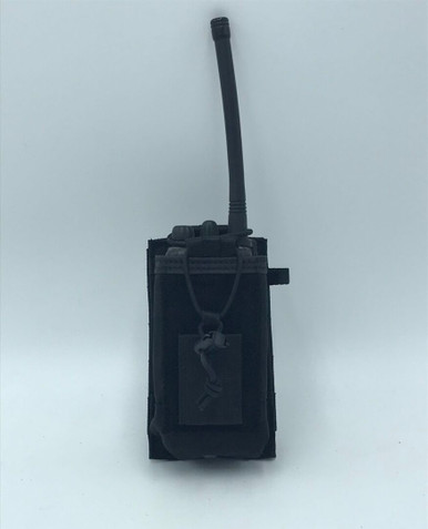 MMD Radio Pouch - Black - SJ HARDWARE