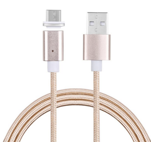 Magnetic USB cable for Android & iPhone 8 Plus 7 6 5 - Lightning Charger