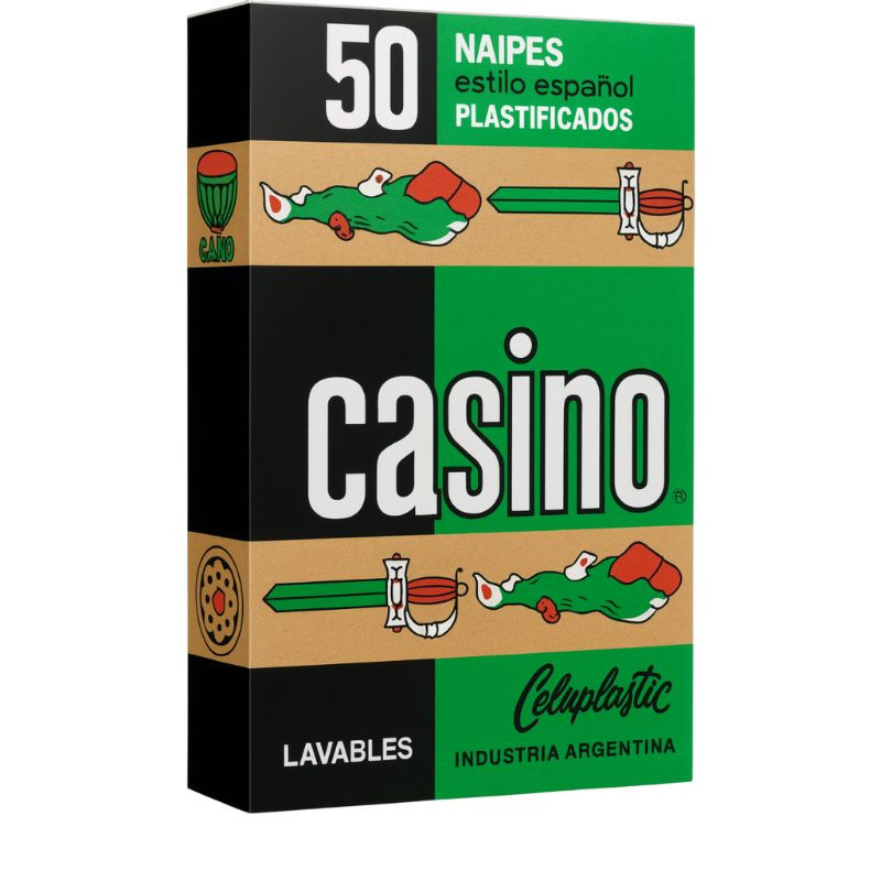 Casino Naipes Cartas Españolas Deck Mazo for Chinchón, Escoba & Truco ...