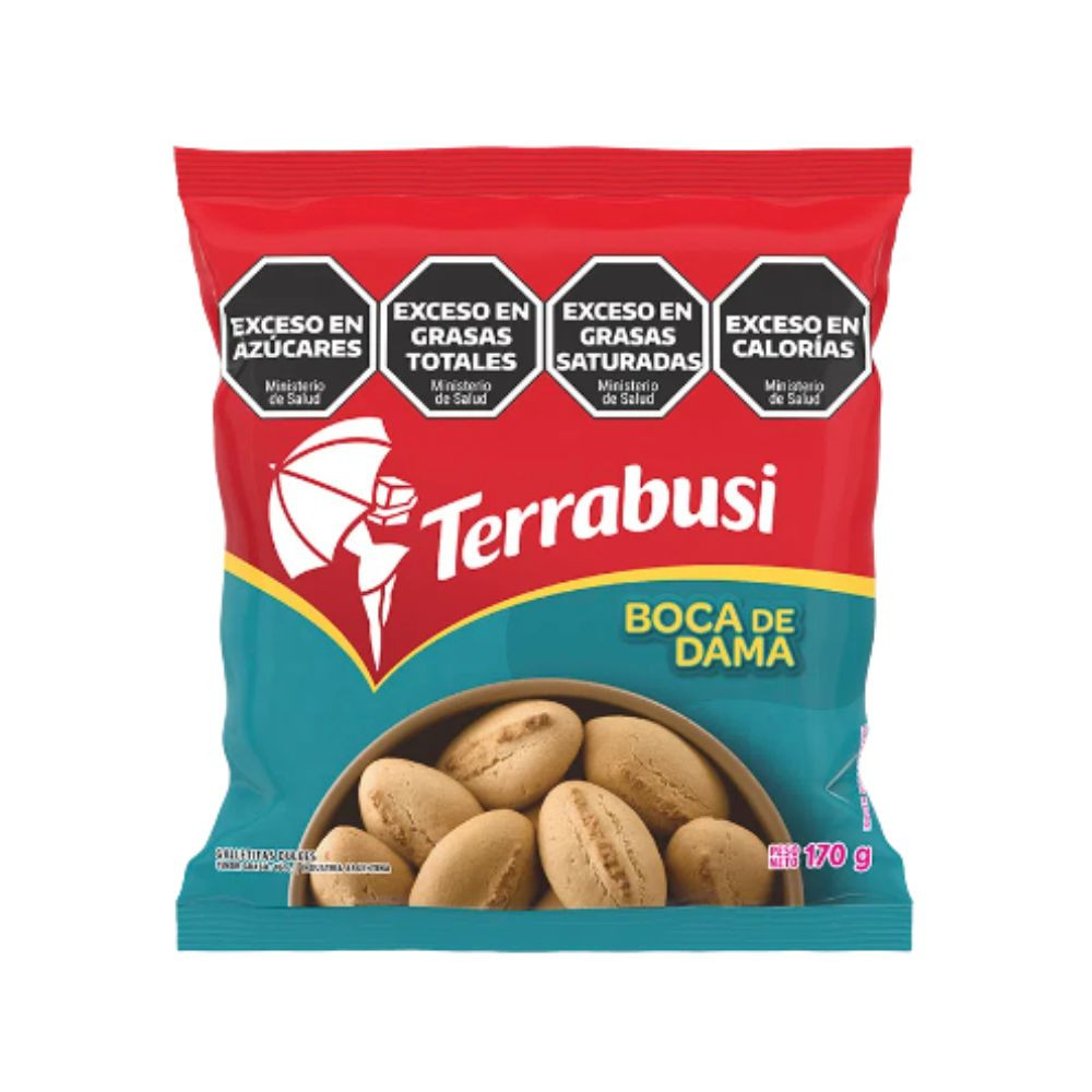 Boca de Dama Cookies Vanilla Flavor, 170 g / 5.99 oz ea (box of 20)