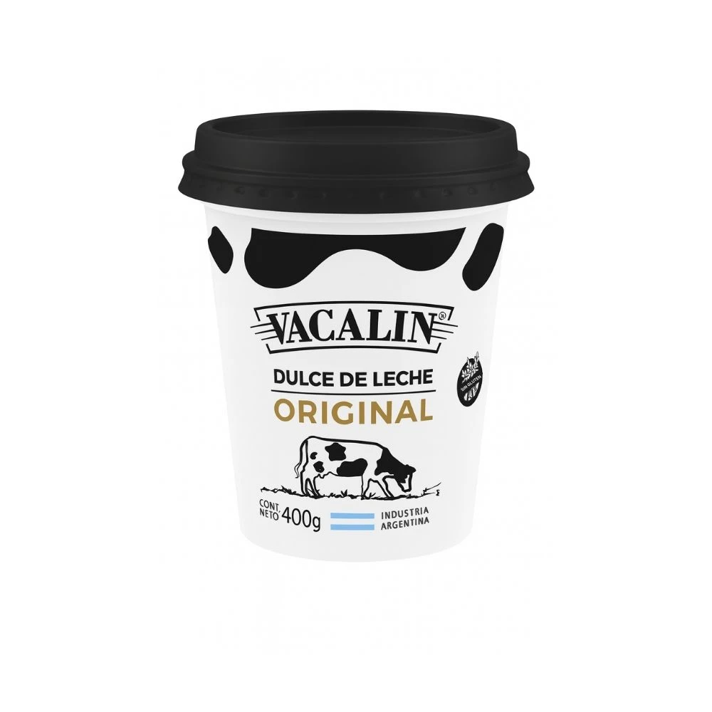 Vacalin Dulce de Leche Original Classic Creamy Milk Confiture, 400 g ...