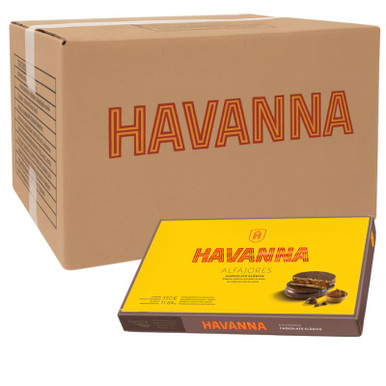 Havanna Milk Chocolate Alfajor Filled with Dulce de Leche, Box of 24 ...