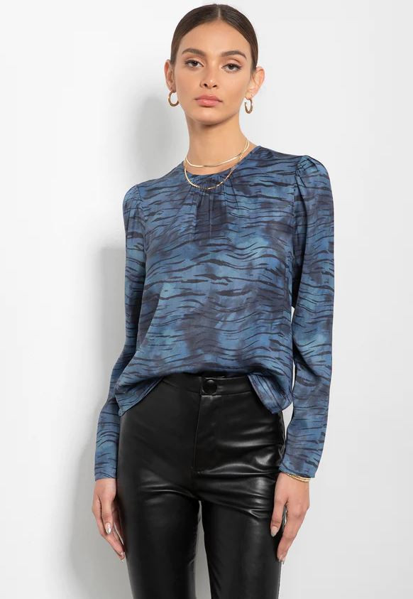 Tart Collections Charise Top - Twilight Zebra