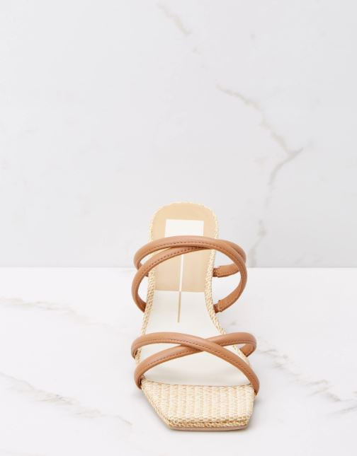 Dolce Vita Patsi Heels - Saddle Leather